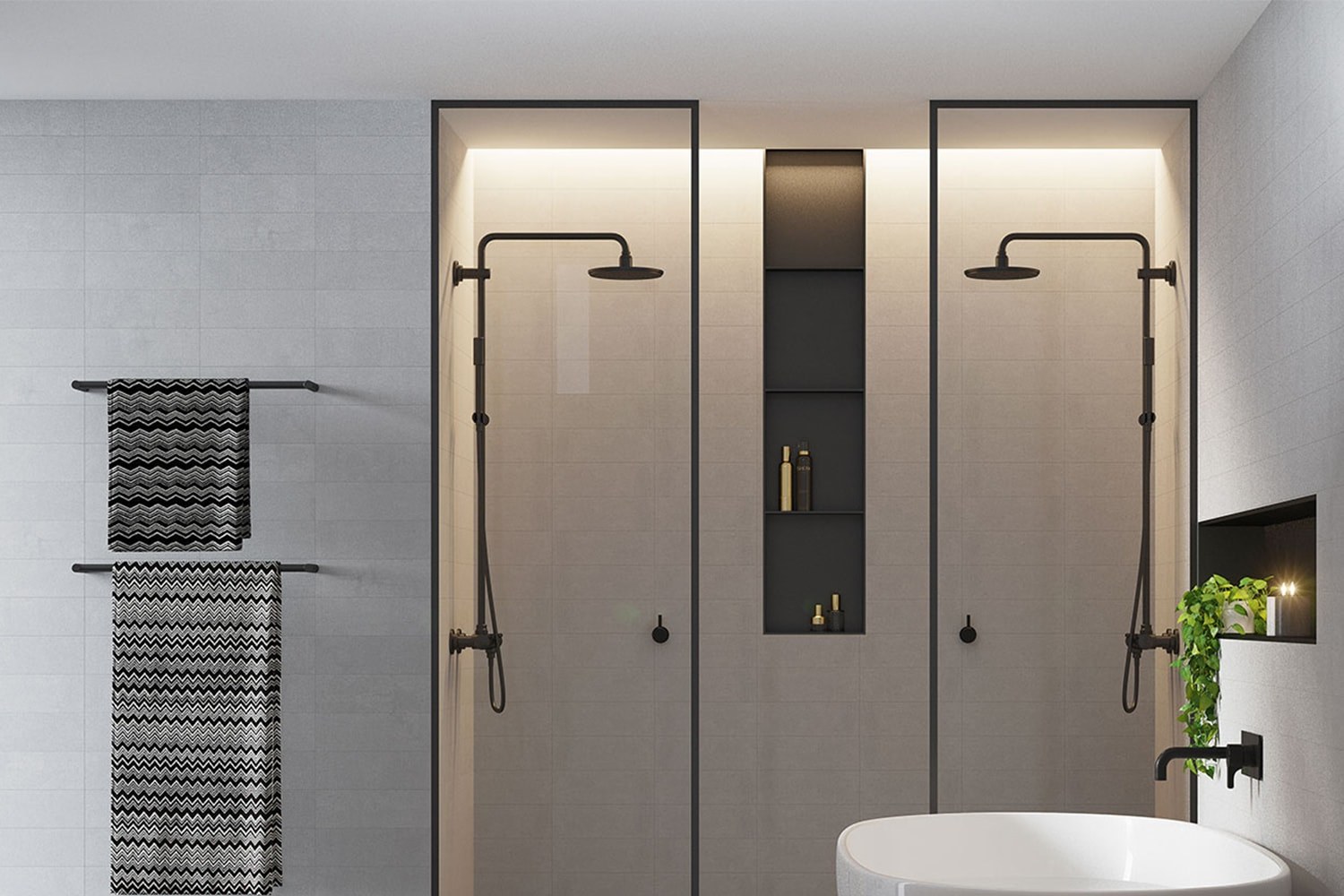 Showers — Kitchen & Bathroom | Novas